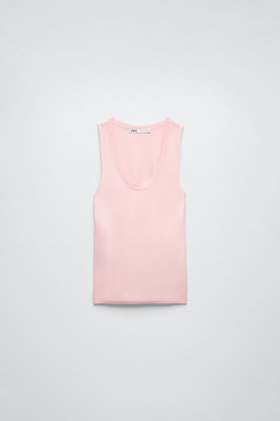 Майка Zara, 42, 44 - купить по выгодной цене в интернет-магазине OZON (796046622)