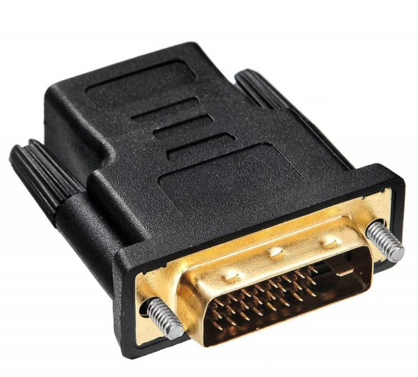 Переходник Buro HDMI-19FDVID-M_ADPT разъемы HDMI (f) / DVI-D (m) цвет ...