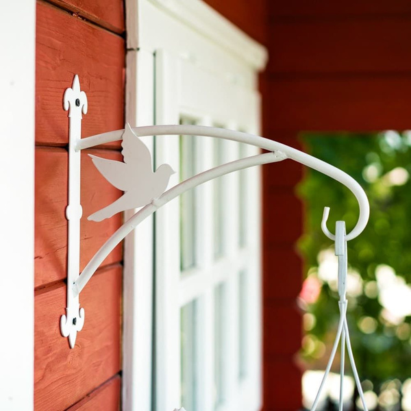 Кронштейн для кашпо настенный уличный подвес для кашпо держатель для цветов 201-036W HiTSAD ...