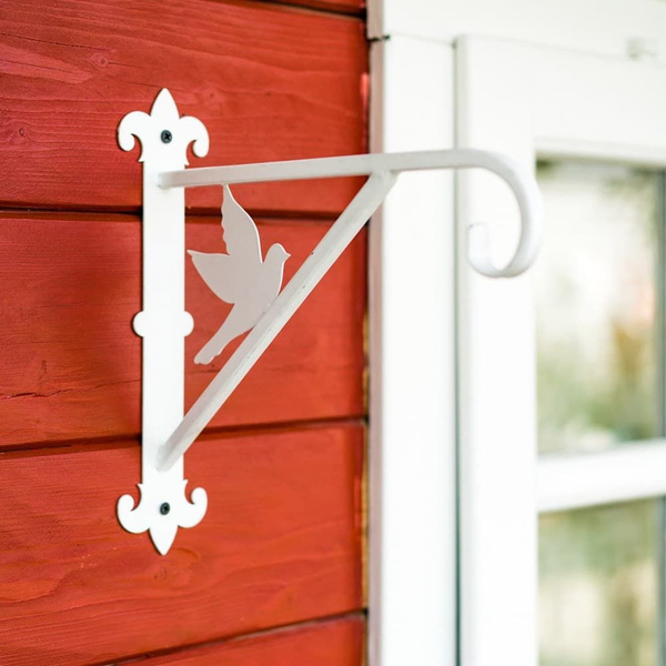 Кронштейн для кашпо настенный уличный подвес для кашпо держатель для цветов 201-037W HiTSAD ...