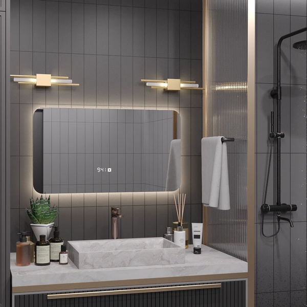 Зеркало для ванной Alias "PR" прямоугольное, 40 см х 80 см Настенное купить c доставкой на OZON ...