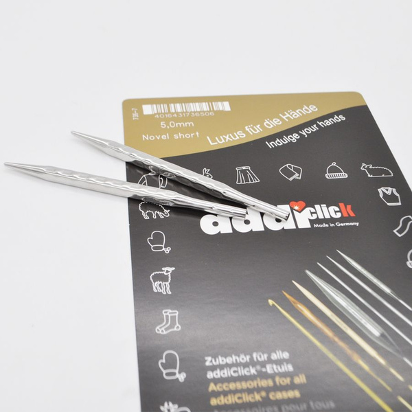 Спицы съемные Addi Novel Short, 9 См - купить с доставкой по выгодным ...