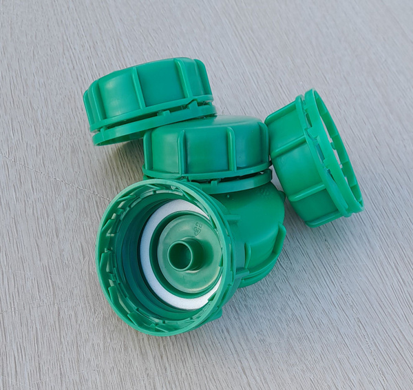 Крышка заглушка на еврокуб 60мм крупная резьба / 5штук /, заглушка ...