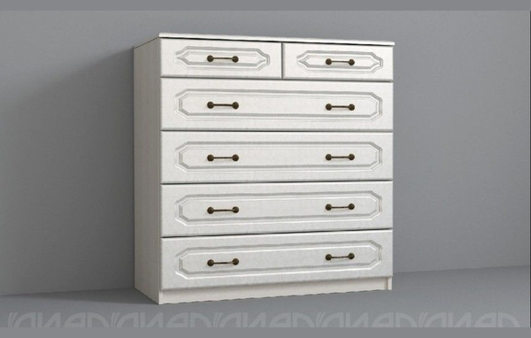 Комод Диал Кэт-6 Классика 6 ящиков, Диал, арт. 66766, 94.6x43x97 см ...
