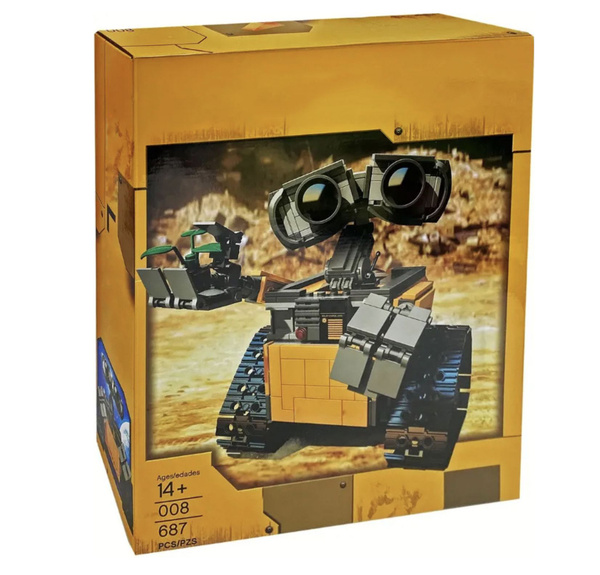Конструктор робот ВАЛЛИ, мультфильм WALL-E - купить с доставкой по выгодным ценам в интернет ...