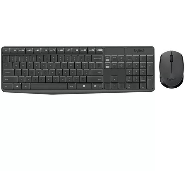 Комплект клавиатура беспроводная Logitech K235 + мышь M170 купить по ...