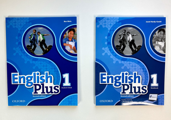 English Plus 1 Second edition, Student Book + Workbook +CD ( учебник ...