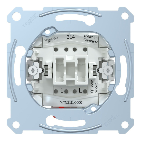 Механизм 1-клавишного выключателя Schneider Electric Merten QuickFlex ...