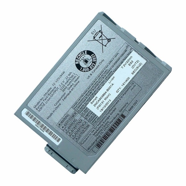 QMSI Аккумулятор для ноутбука Универсальный 3220 мАч, (FZ-VZSU94W FZ ...