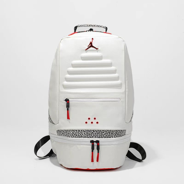 Баскетбольный рюкзак Air Jordan Retro III White с отделением для мяча ...