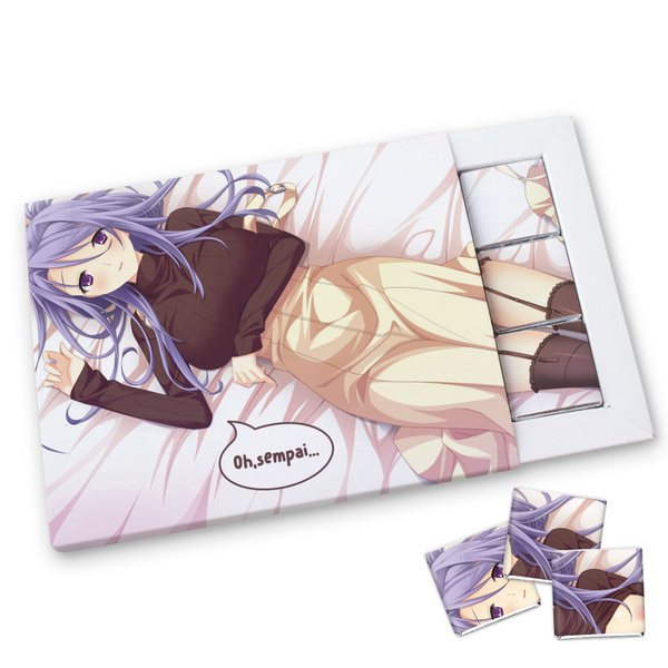 Шоколадный набор Choco Corp "Хентай" в стиле аниме 12 плиток, подарок для друга-анимешника ...