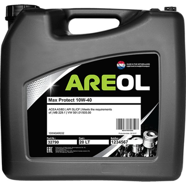 Масло моторное AREOL 10W-40 Полусинтетическое - купить в интернет ...