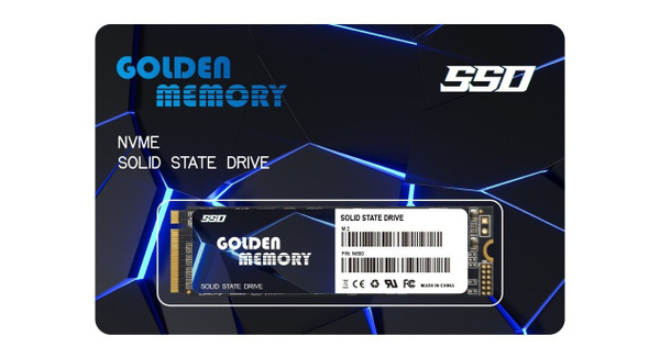 256 ГБ Внутренний SSD-диск GOLDEN MEMORY SSD накопитель M.2 2280 NVMe ...