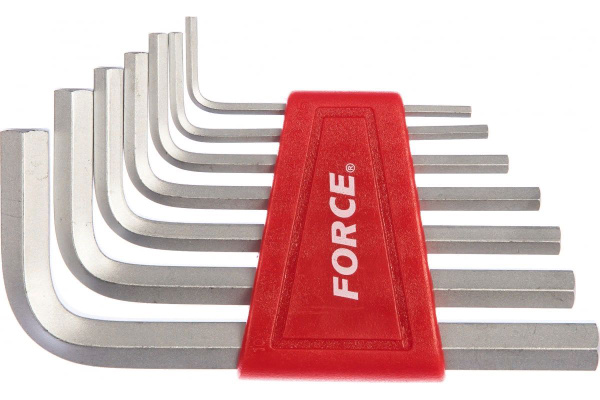 Набор Г-образных шестигранных ключей FORCE 7 предметов 5072 - купить с ...