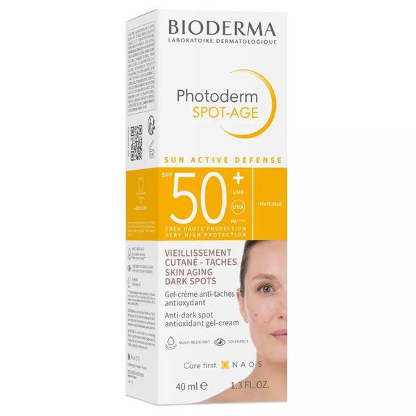 Bioderma Photoderm Spot-Age SPF 50+ Солнцезащитный крем от пигментации ...