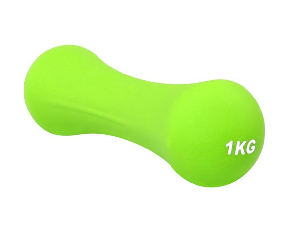 Гантели actiwell V341744, 2 шт. по 1 кг, светло-зеленый - купить по ...