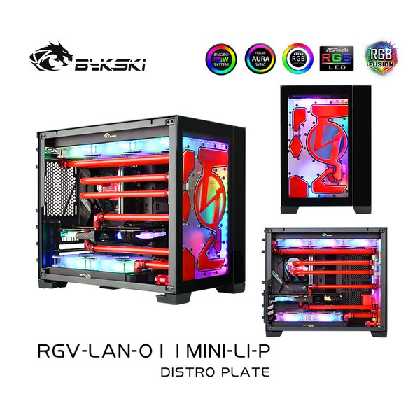 Bykski Distro Plate для динамического мини-чехла LIAN LI O11, решение ...