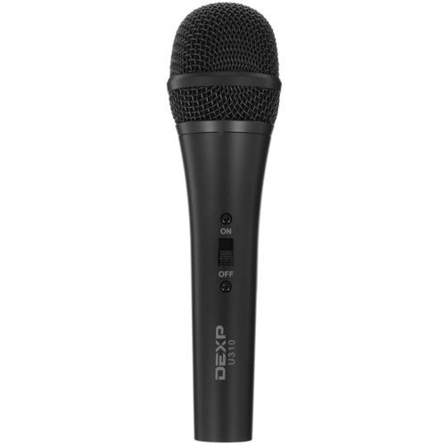 DEXP Микрофон U310, черный купить на OZON по низкой цене (1086324408)