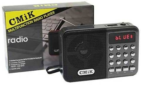 Радиоприемник цифровой CMIK MK-066U + MP ПЛЕЕР TF/USB, питание от сети ...