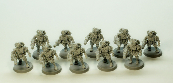 Warhammer 40000 Adeptus Mechanicum Tech-Thrall (Набор 10 миниатюр ...