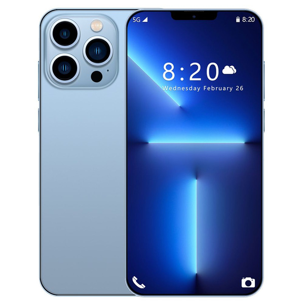 Смартфон i13 Pro Max UI русский 4G 5G 12/512GB HD Android-телефон ...