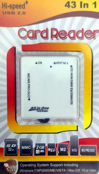 USB кард ридер M2 / MS / MS PRO DUO - купить с доставкой по выгодным ...