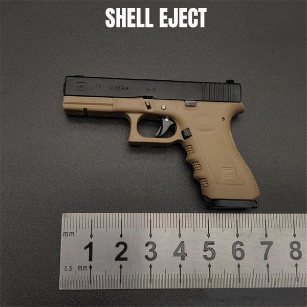 1:3 GLOCK Shell Eject, металлический брелок, модель игрушечного ...
