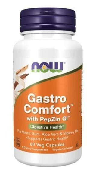NOW Gastro Comfort With Pepzin Gi 60 капсул - купить с доставкой по ...