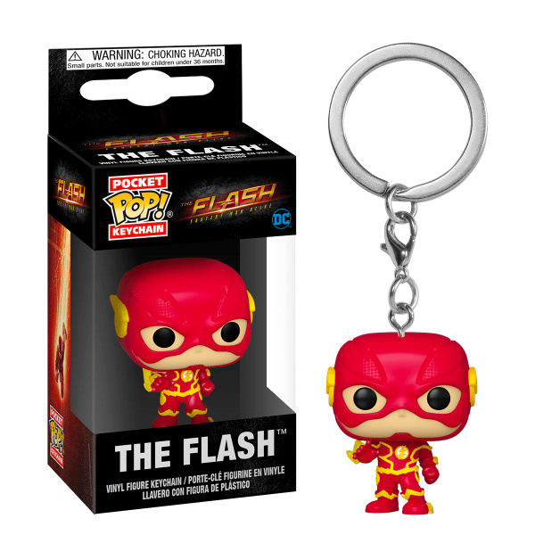 Брелок Funko POP Flash with Lightning Keychain из сериала / Фанко ПОП ...