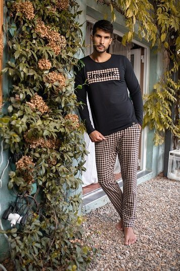 Пижама Dax Intimo - купить с доставкой по выгодным ценам в интернет-магазине OZON (1029284507)