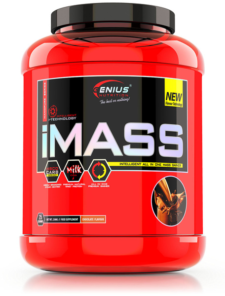 Гейнер Genius Nutrition iMASS углеводно-протеиновая смесь премиум ...
