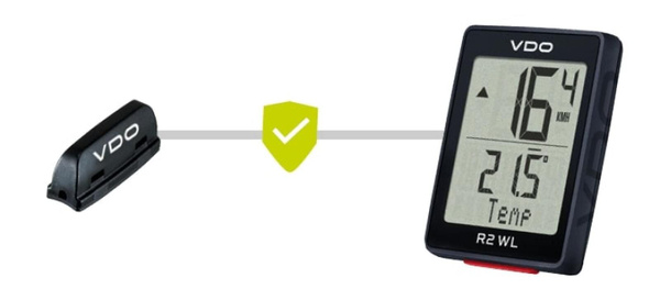 Велокомпьютер VDO R2 WR - купить с доставкой по выгодным ценам в интернет-магазине OZON (1131239675)