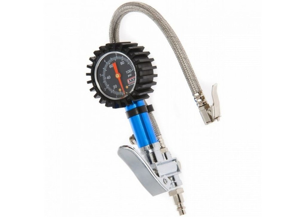 ARB605A Манометр-насадка на шланг компрессора со стрелочным указателем ...