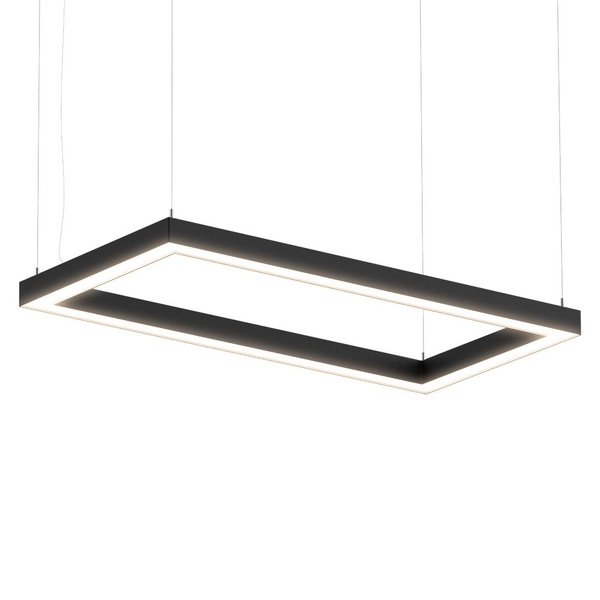 Подвесной прямоугольный профильный светодиодный светильник 108Вт ...