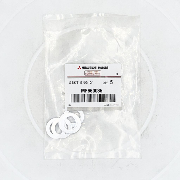 Прокладка сливной пробки Mitsubishi MF660035 цена с НДС для FJ ST D I ...