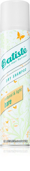 Batiste Natural & Light Bare - сухой шампунь, который поглощает излишки ...