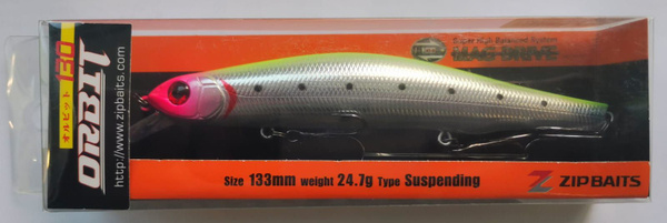 Воблер Минноу (Minnow) ZipBaits Orbit 130 SP, 0.8-1 м купить по выгодной цене в интернет ...