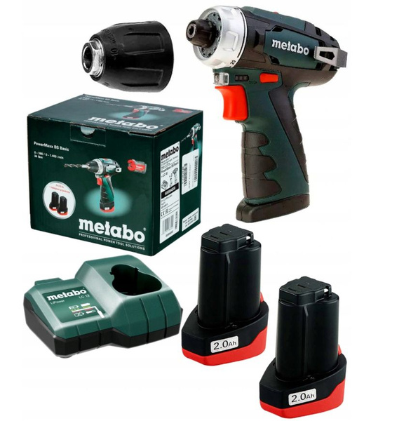Аккумуляторная дрель-шуруповерт Metabo PowerMaxx BS Basic 12 V ...