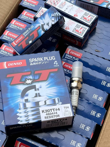Комплект свечей зажигания DENSO sw-K20TT - купить по выгодным ценам в ...