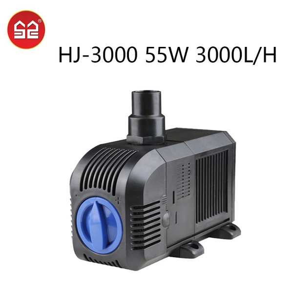 Регулируемый циркуляционный водяной насос SUNSUN для аквариума, HJ-3000 55 Вт 3000Л/ч, калибр 20 ...