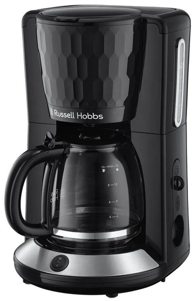 Russell Hobbs Кофеварка капельная Honeycomb 27011-56, черный - купить с ...