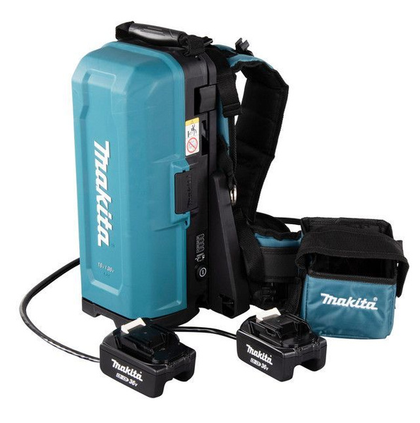Ранцевый адаптер для аккумуляторов Makita PDC01 с адаптером на 36 В ...