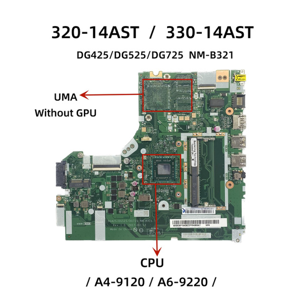 NM-B321 для материнской платы ноутбука Lenovo Ideapad 320-14 AST 330-14 ...