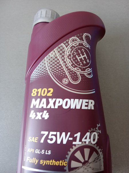 Масло Трансмиссионное Синтетическое GL-5 75W140 LS 4 4 MANNOL арт. 1236 ...