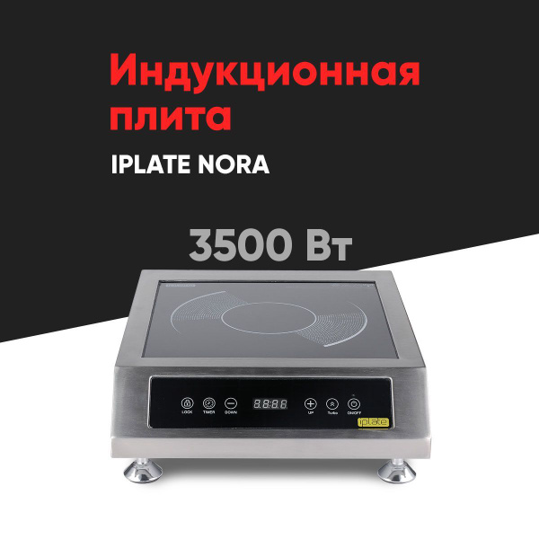 Индукционная плита IPLATE NORA 3500 Вт - купить с доставкой по выгодным ...