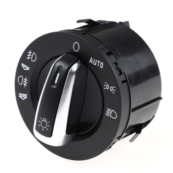 Хромированный переключатель фар управления противотуманными фарами для ...