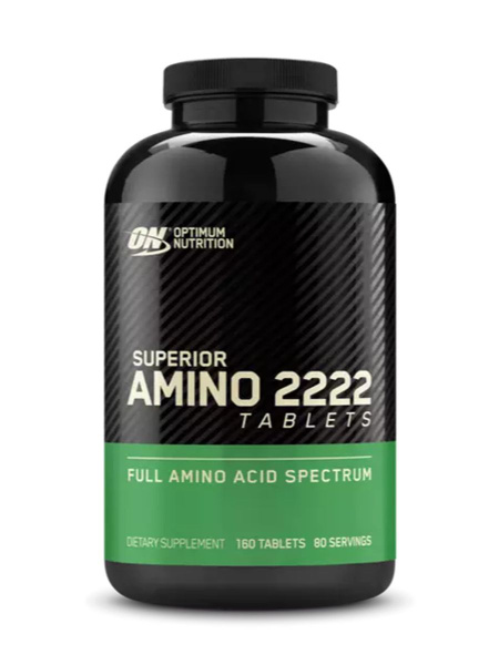 Комплекс аминокислот Optimum Nutrition Super Amino 2222 в таблетках 160 ...
