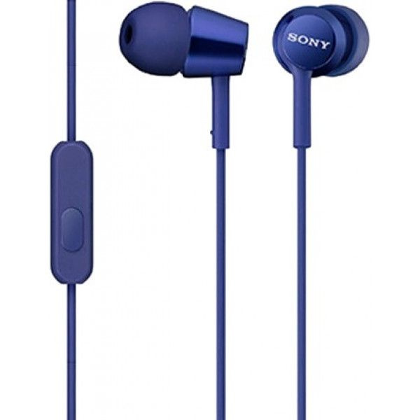 Наушники Внутриканальные Sony MDR-EX155AP (синий) - купить по доступным ...