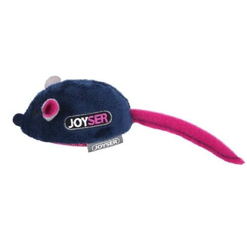 Игрушка для кошек Joyser Cat Motion Мышка со звуковым чипом, синяя, 16 см - купить с доставкой ...
