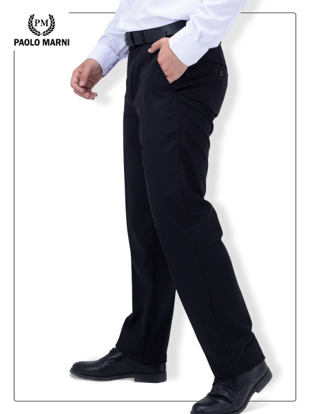 Брюки Paolo Marni - купить с доставкой по выгодным ценам в интернет-магазине OZON (1134230885)